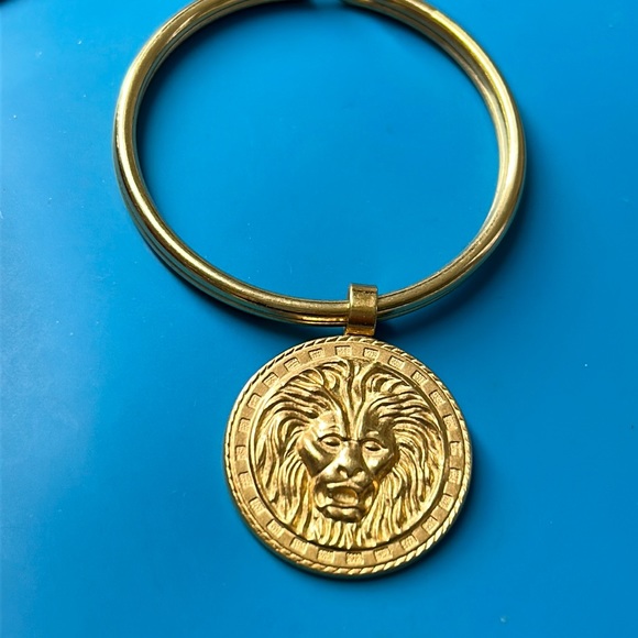 Vintage | Accessories | Vtg Lion Head Charm Keychain | Poshmark